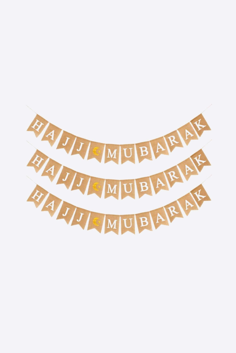 Hajj Mubarak Banner | Eid Decor