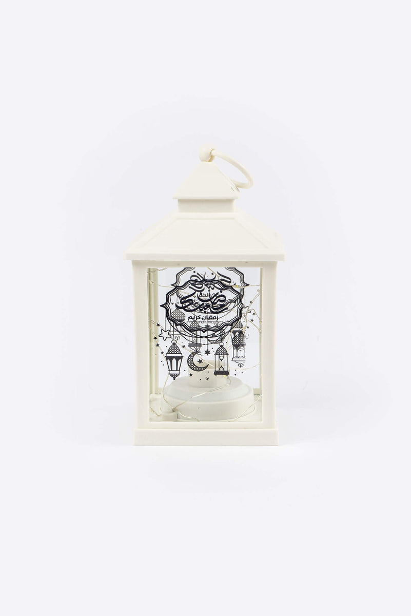 White LED Lantern | Festive Ramadan Decore
